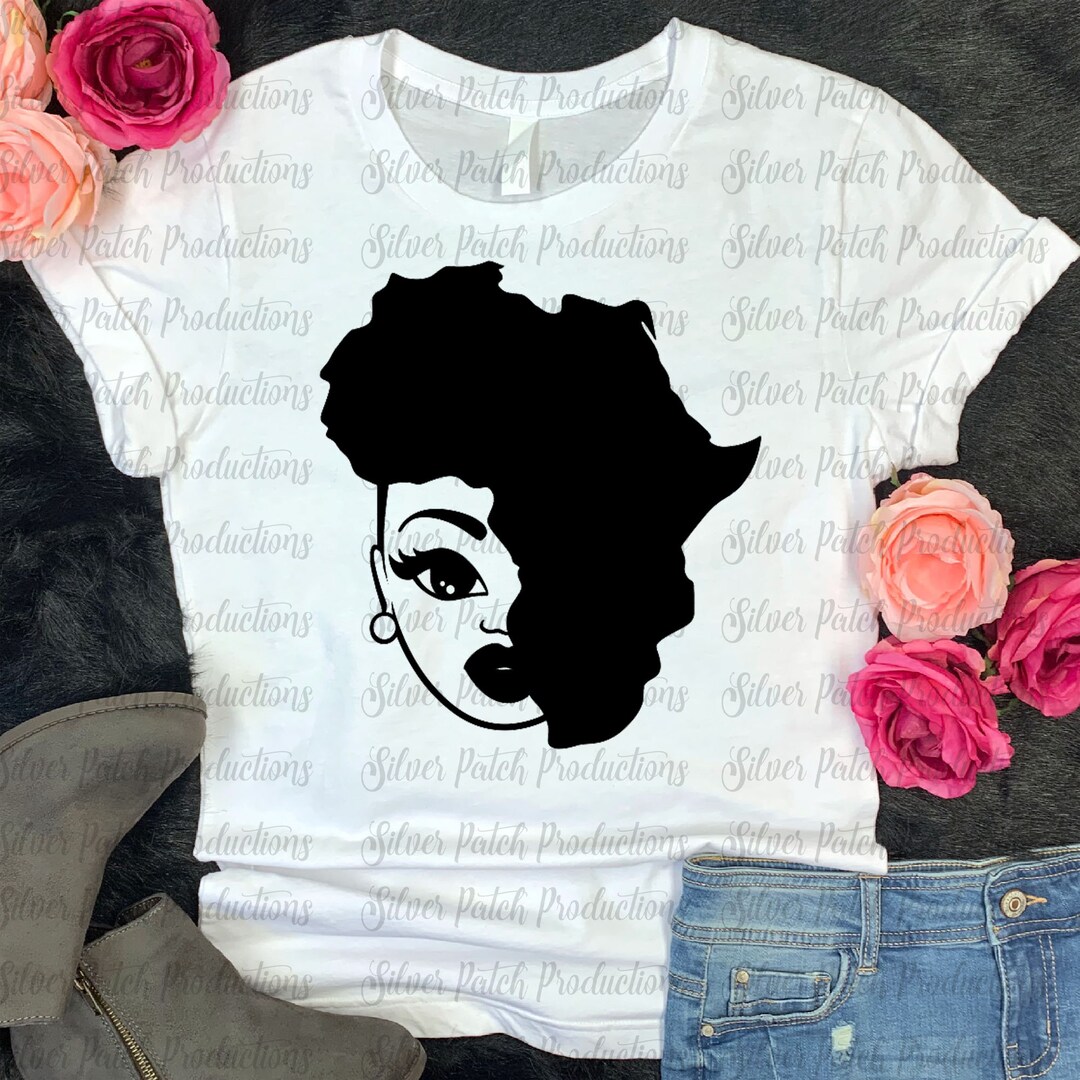Miss Africa Black Woman African American HTV Iron on Transfer - Etsy