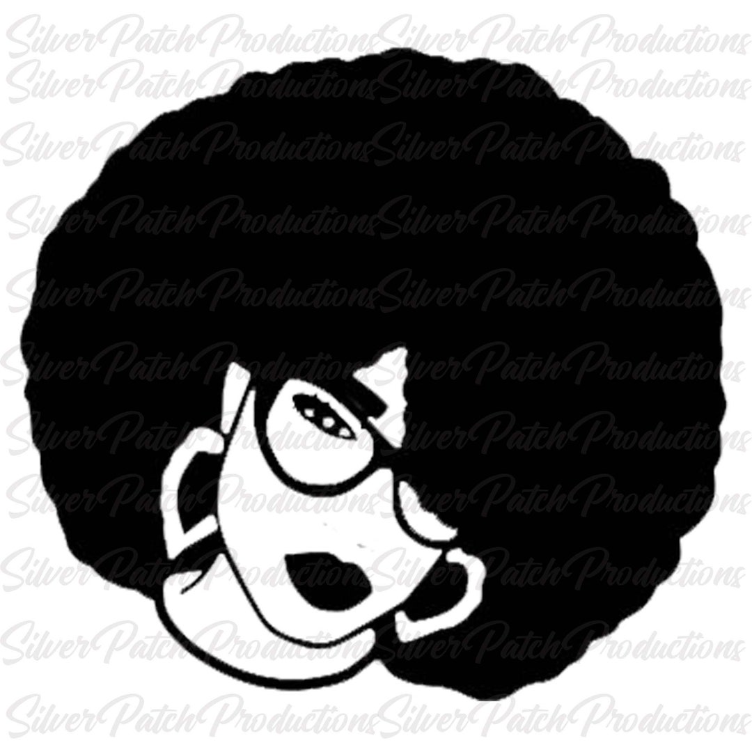 Afro African American Woman Vinyl Decal Car Window Laptop Glass Tumbler ...