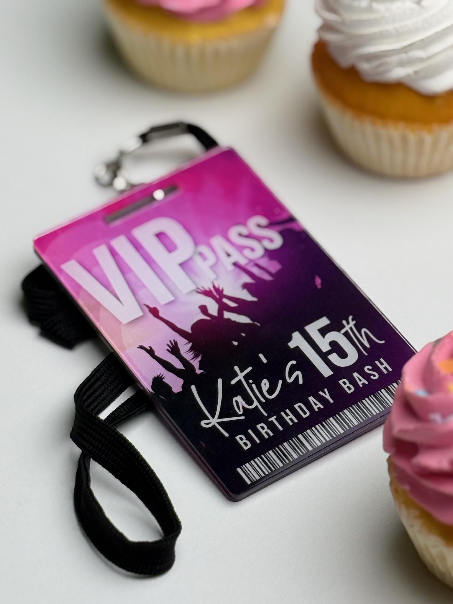 Custom Acrylic VIP Card, Backstage All Access Pass, T-swift Themed ...