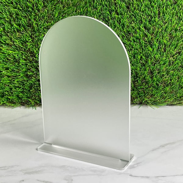 Blank Frosted Acrylic Arch Sign - Etsy