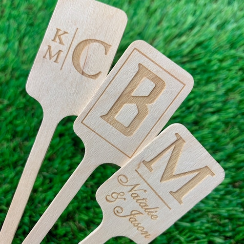 50 Custom Wood Engraved Stir Sticks Cocktail Sticks Wedding - Etsy