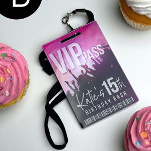 Custom Acrylic VIP Card, Backstage All Access Pass, T-swift Themed ...