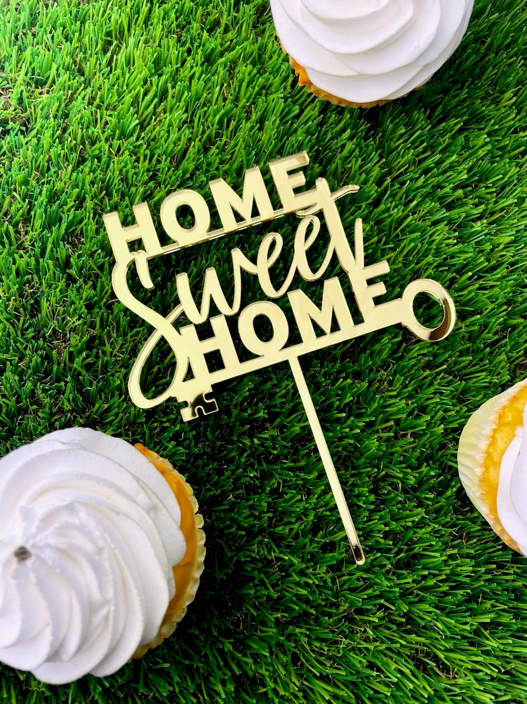 Home Sweet Home Cake Topper, Realtor Cake Topper - Etsy