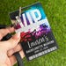 Custom Acrylic VIP Card, Backstage All Access Pass, T-swift Themed ...