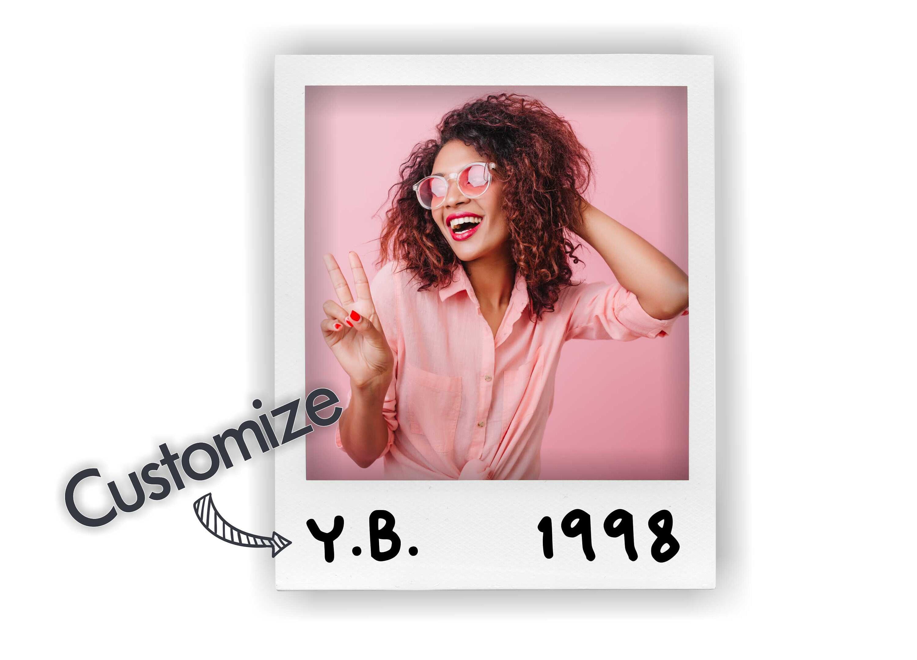 Polaroid Cutout Photo Booth Prop, T-swift, Girl Birthday Party Cutouts ...