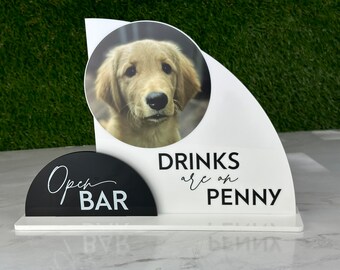 Open Bar Sign Dog - Etsy