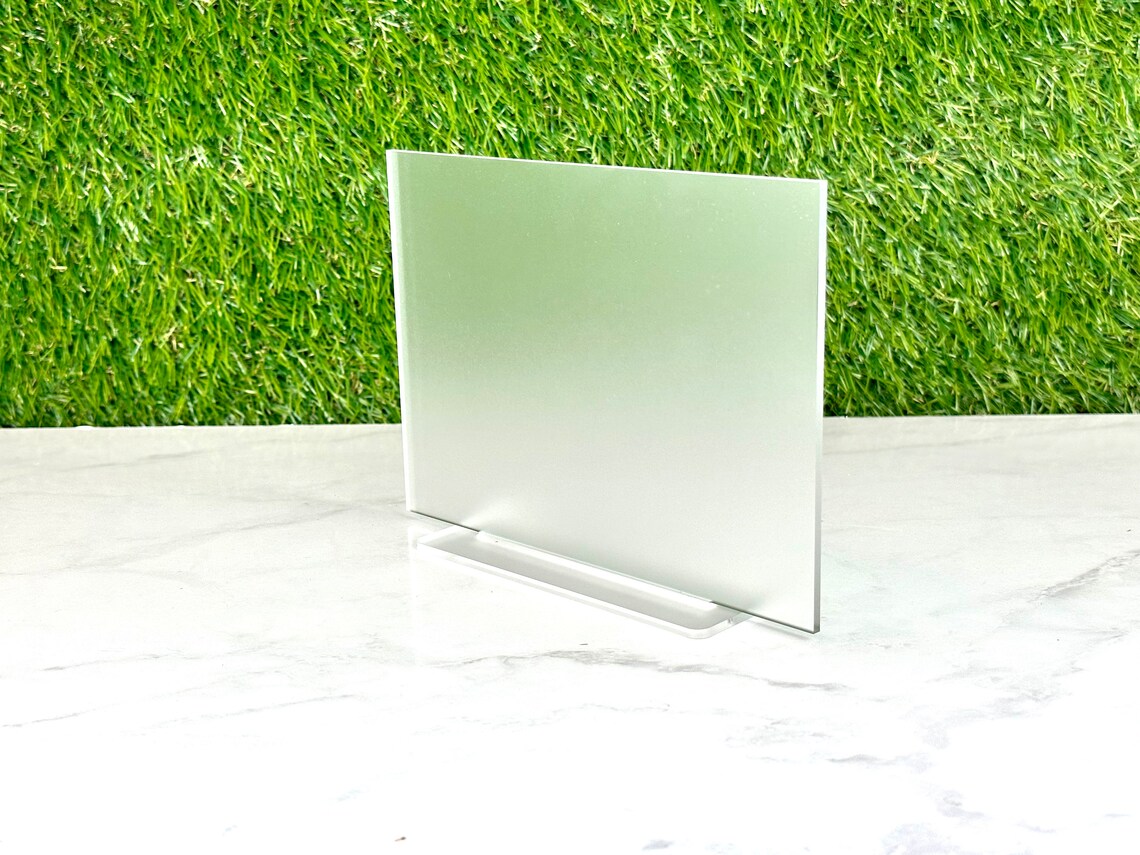 Blank Bar Menu Sign, Standing Wedding Menu Sign, Horizontal RECTANGLE ...