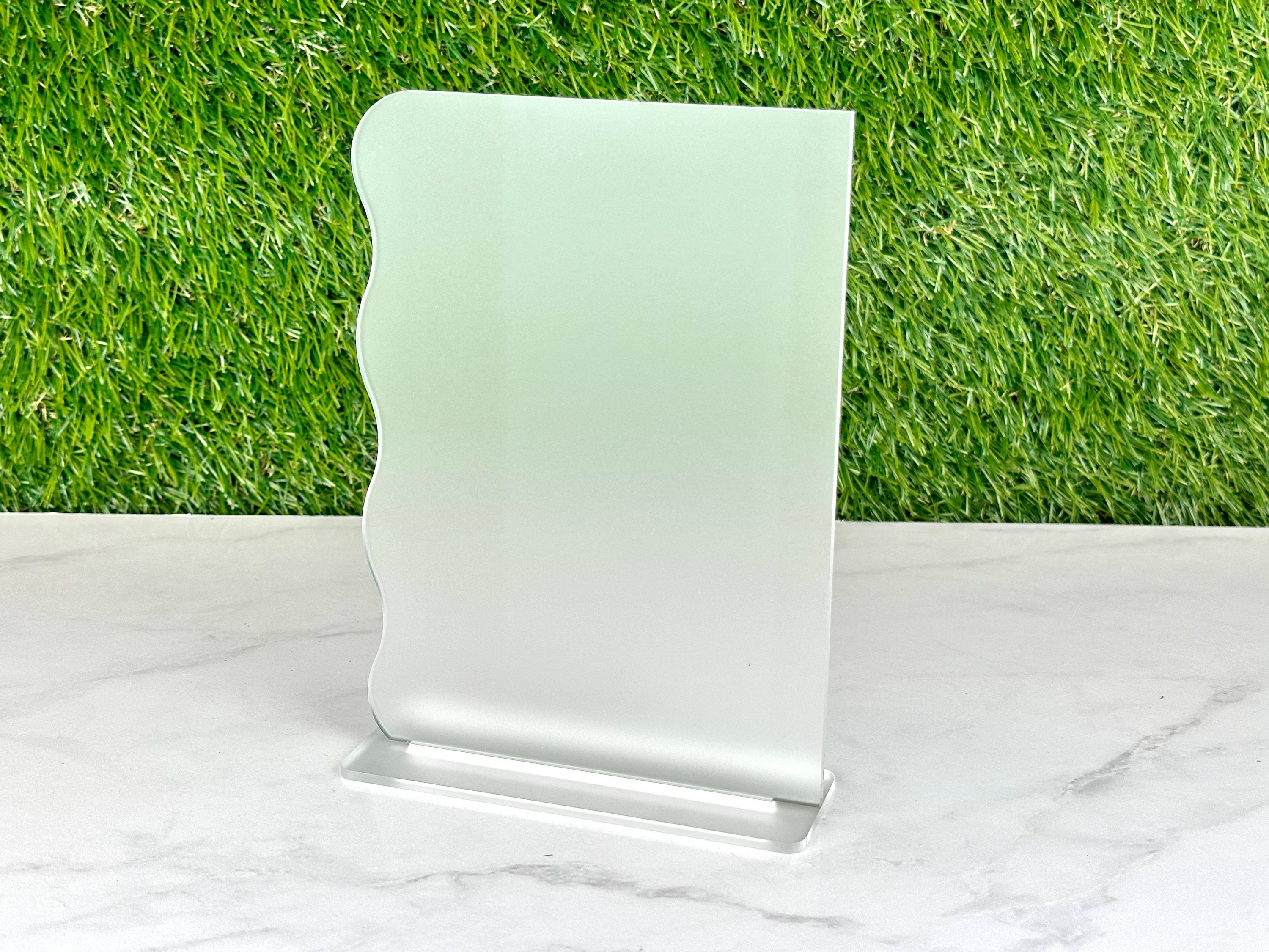 Blank Bar Menu Sign Standing Wedding Menu Sign Horizontal - Etsy