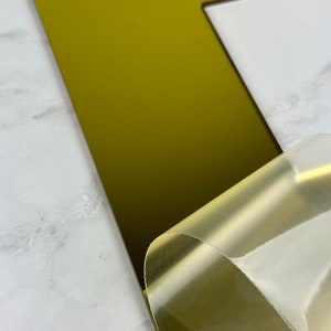 Gold Acrylic Letters for Wall or Sign, DIY Laser Cut 3D Sign, Office ...