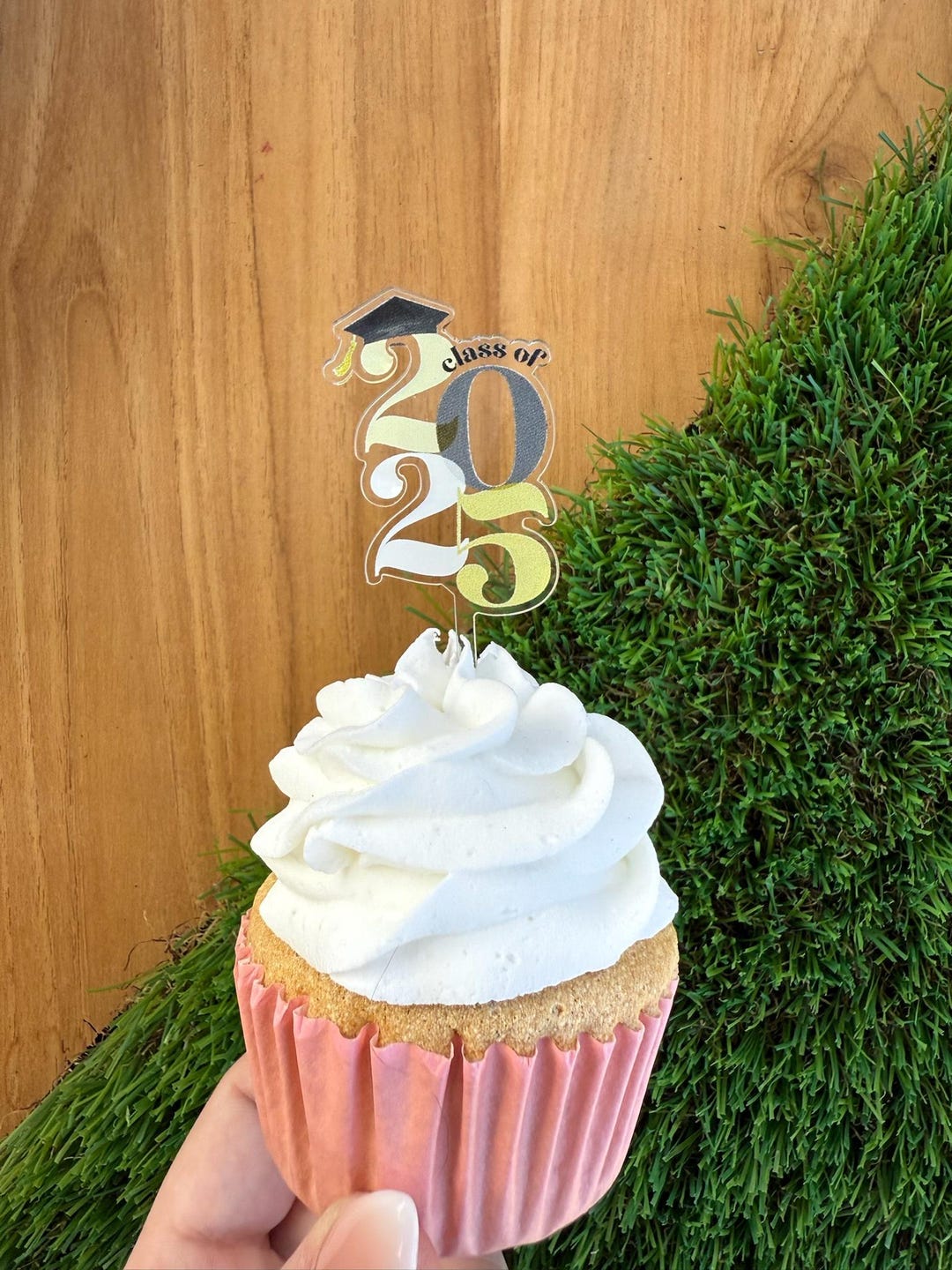 Graduation Themed Cupcake Toppers| Food Skewers | Cupcake Toppers 2025 ...