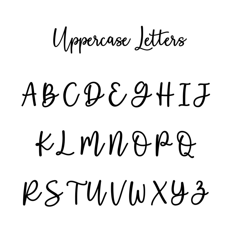Cake Decorating Alphabet Letters - Etsy