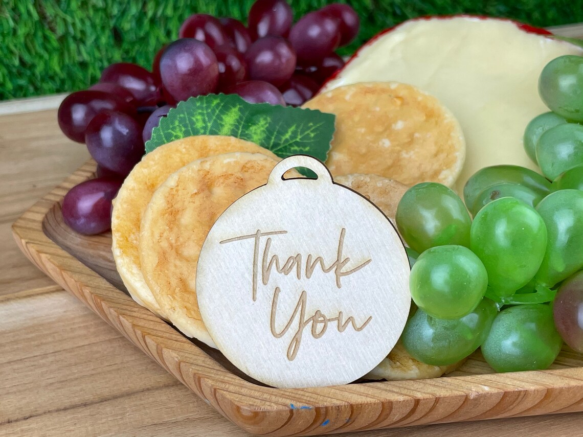 Personalized Acrylic Tags Custom Gift Box Tag Laser Engrave - Etsy