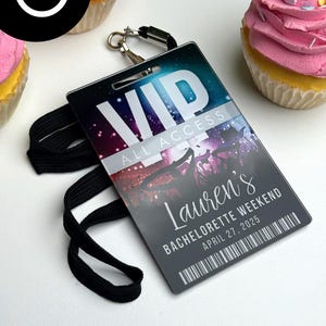 Custom Acrylic VIP Card, Backstage All Access Pass, T-swift Themed ...