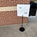 Foam Board Sign Stand Base, Raw Wood Ready for You to Paint Any Color ...