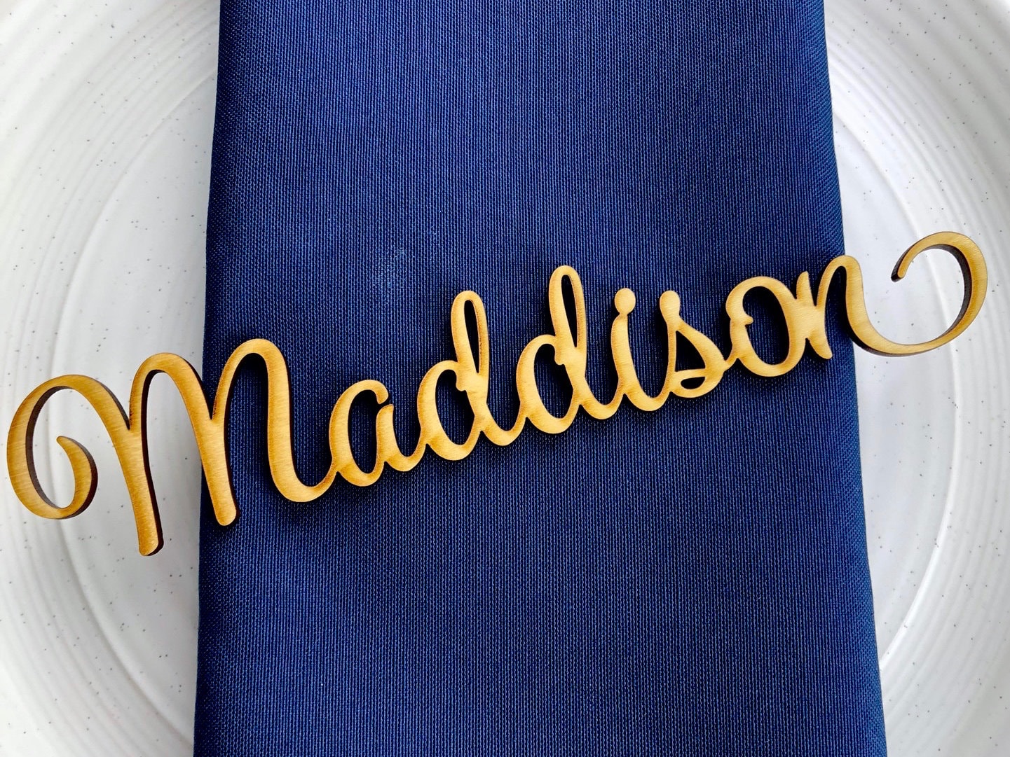 Laser Cut Acrylic Names Wedding Place Cards - Etsy