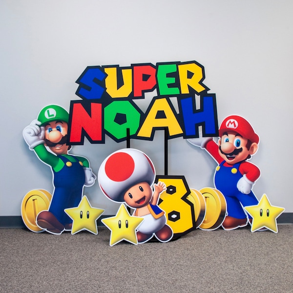 Large Mario Cutout - Etsy