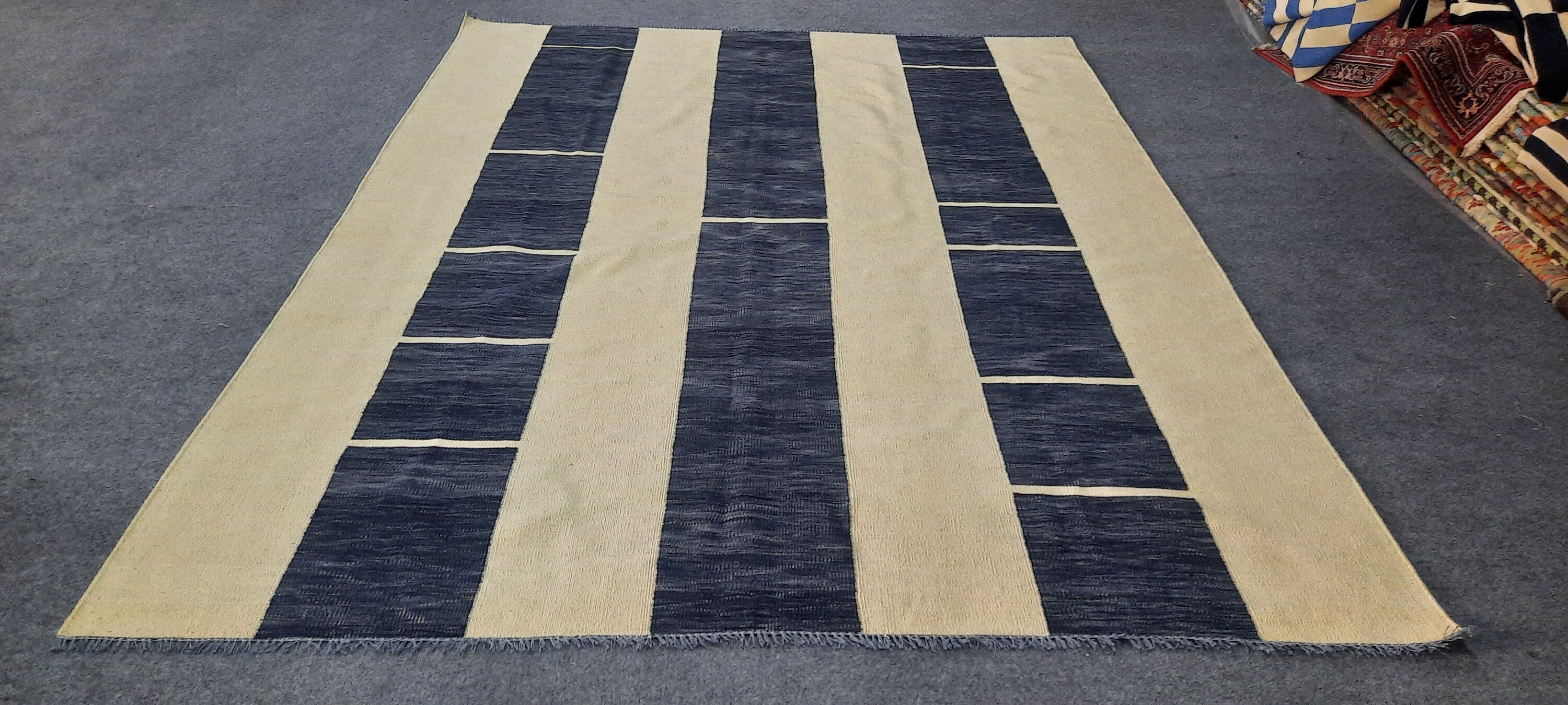 Black and Beige Rug, Living Room Rug, Bed Room Rug, Custom Made Rug ...