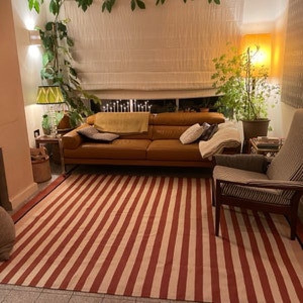 Striped Rug - Etsy