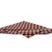 Checkered Rug, Checkerboard Rug, Checker Rug, Red and White Rug, Custom ...