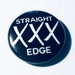STRAIGHT EDGE Punk Rock 1 Pinback Button - Etsy