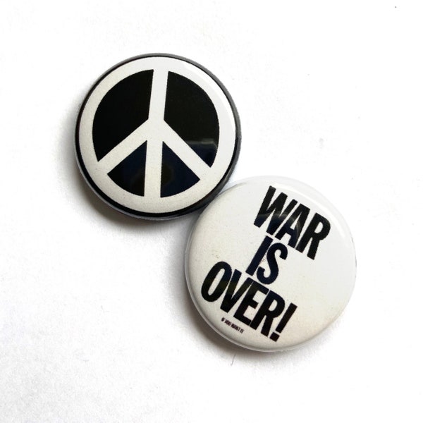 Peace Sign Button - Etsy