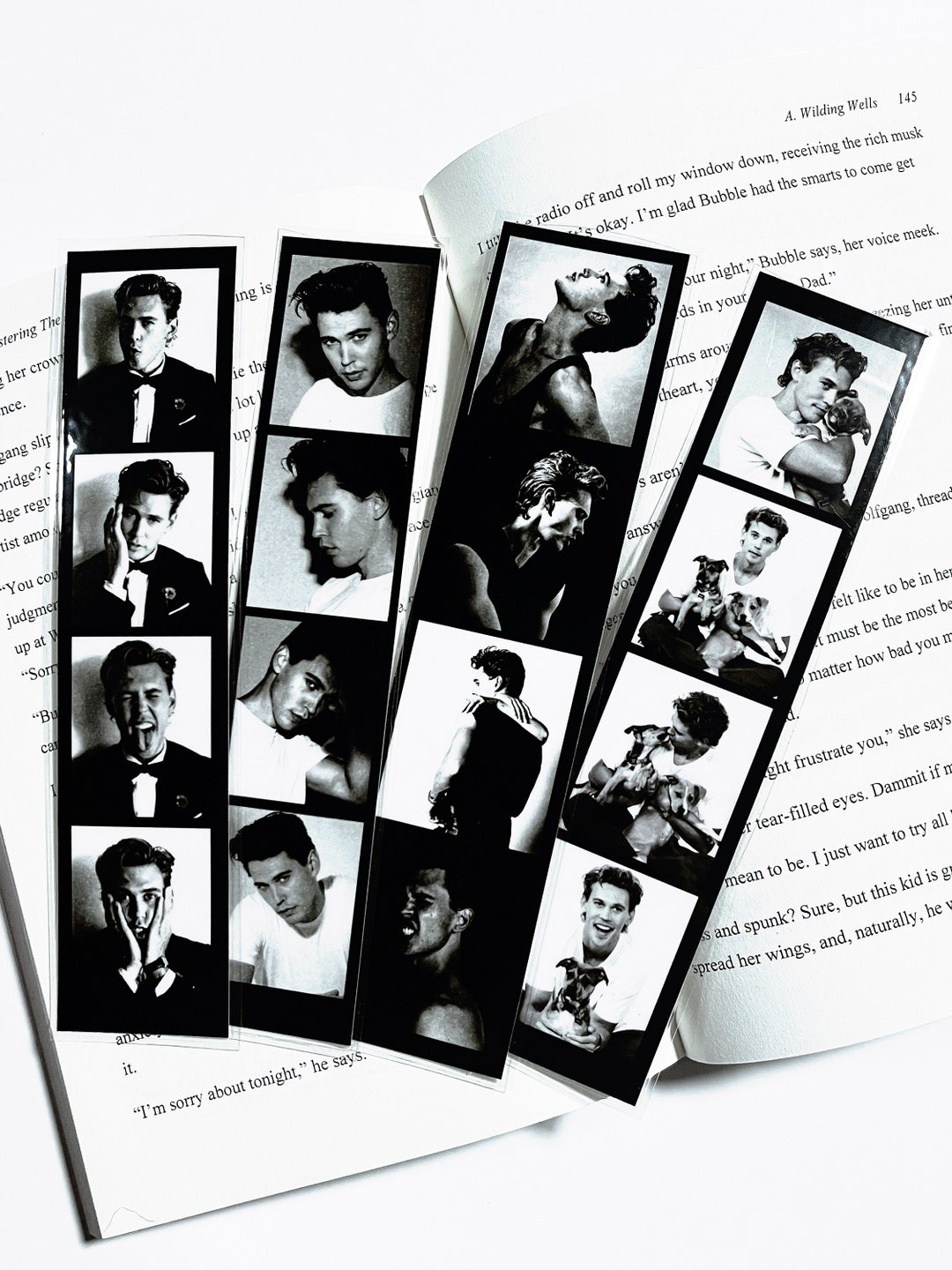 AUSTIN BUTLER Photo Strip Bookmark Mini Wall Decoration/ Mirror Art - Etsy