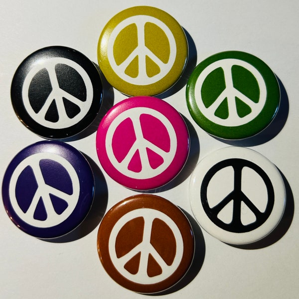 Retro Peace Signs - Etsy