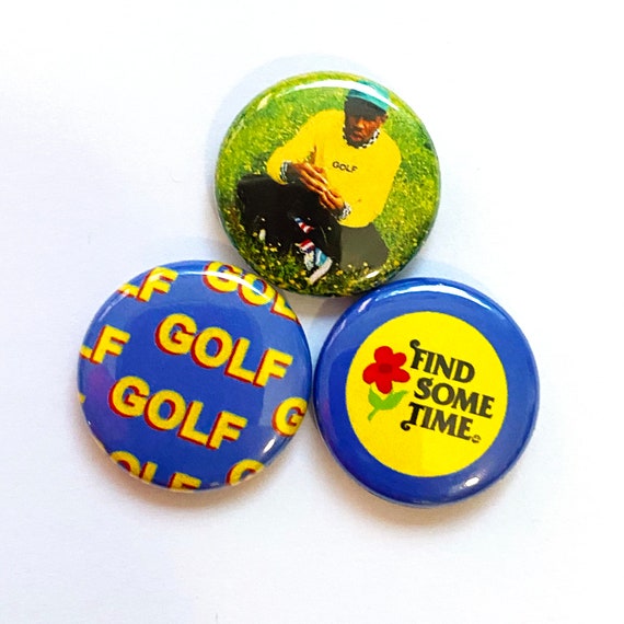 Tyler the Creator GOLF Button Set of THREE 1 Pinback | Etsy