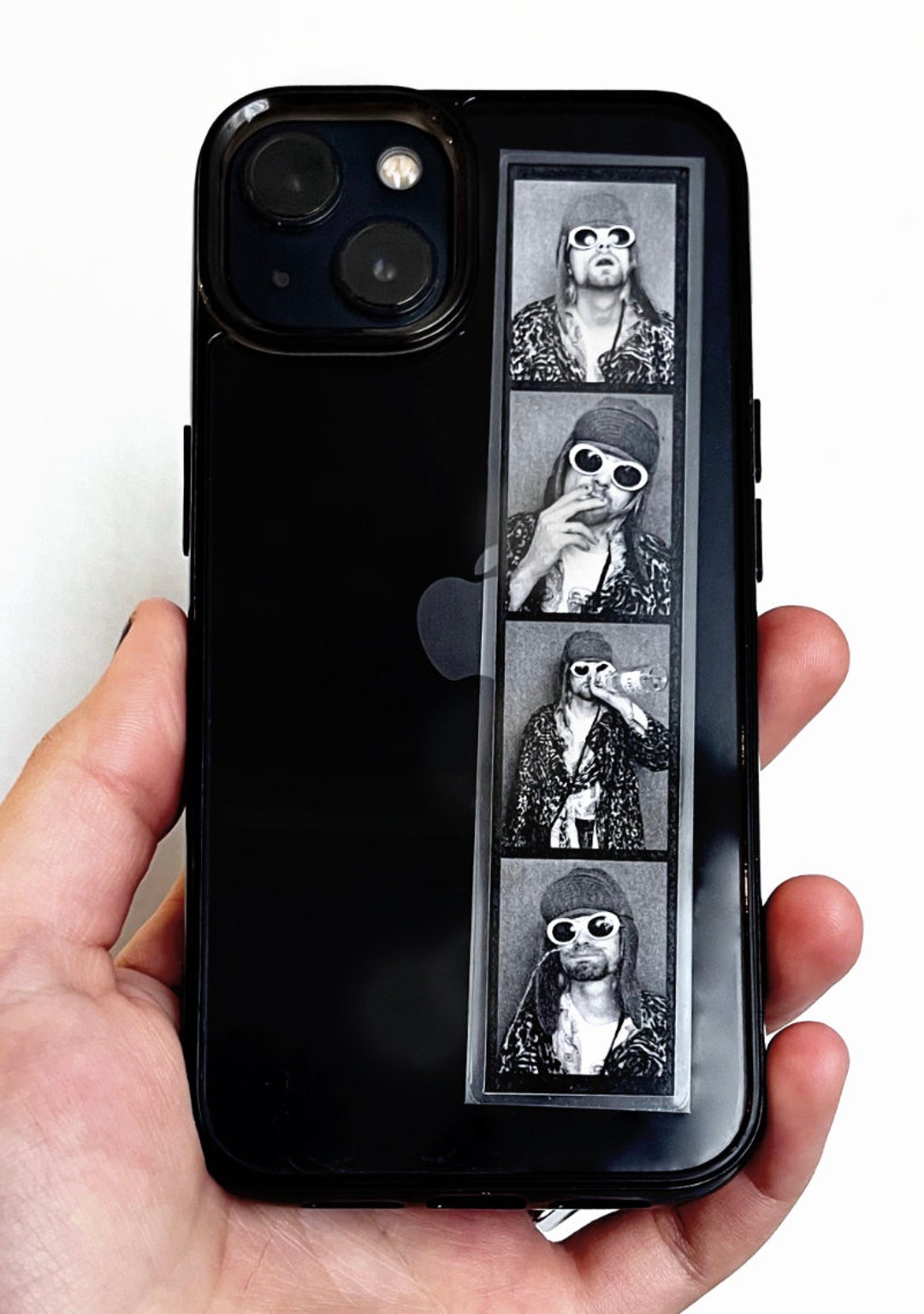 KURT COBAIN Photo Strip Phone Case Decoration - Etsy