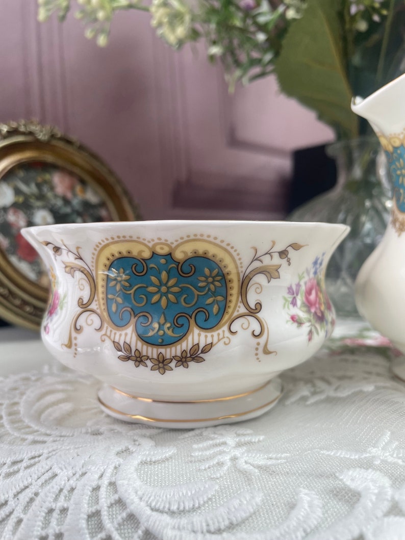 Royal Albert Berkeley Milk Jug and Sugar Bowl | Creamer and Sugar Bowl ...