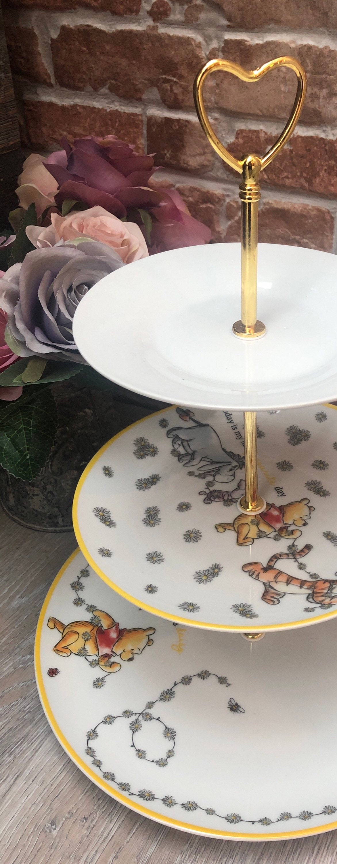 Winnie the Pooh Cake Stand Cute 3 Tier Stand Perfect for | Etsy UK