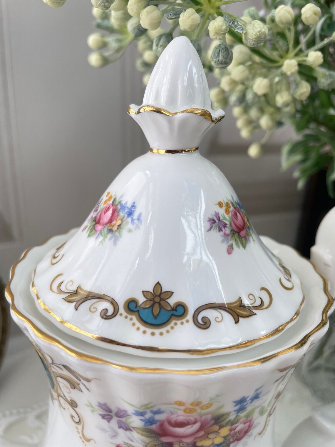 Royal Albert Berkeley Small Coffee Pot 1.5 Pt | Vintage Bone China ...