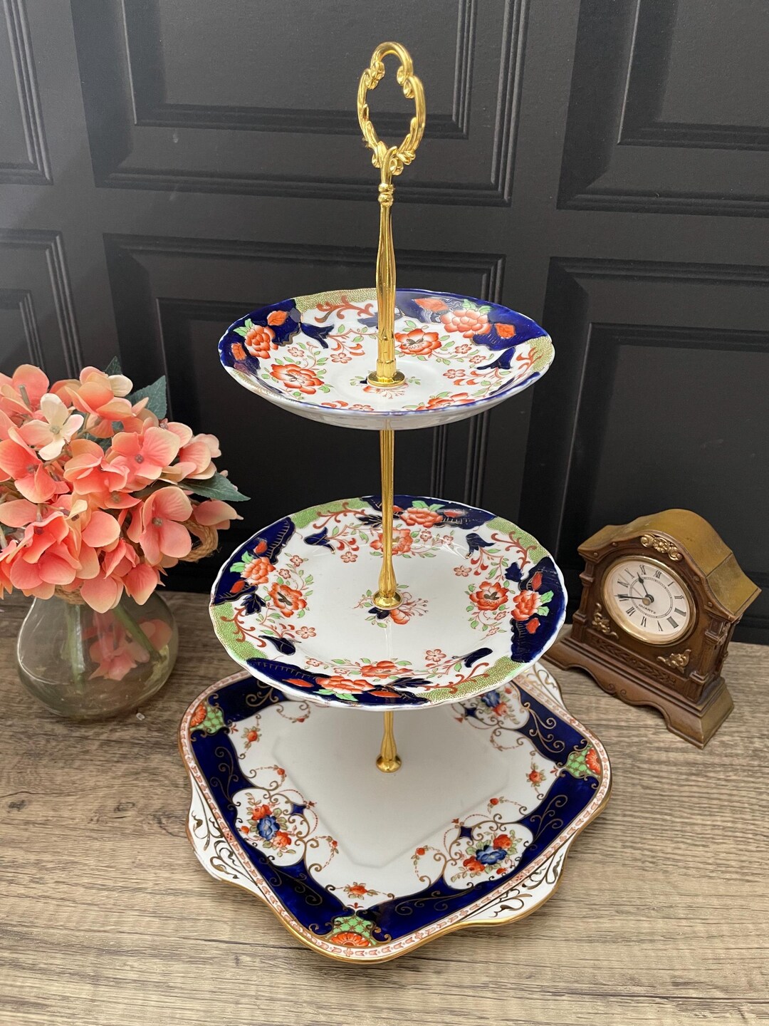 Payne & Sons Vintage 3 Tier Cake Stand Perfect for Party, Afternoon Tea ...