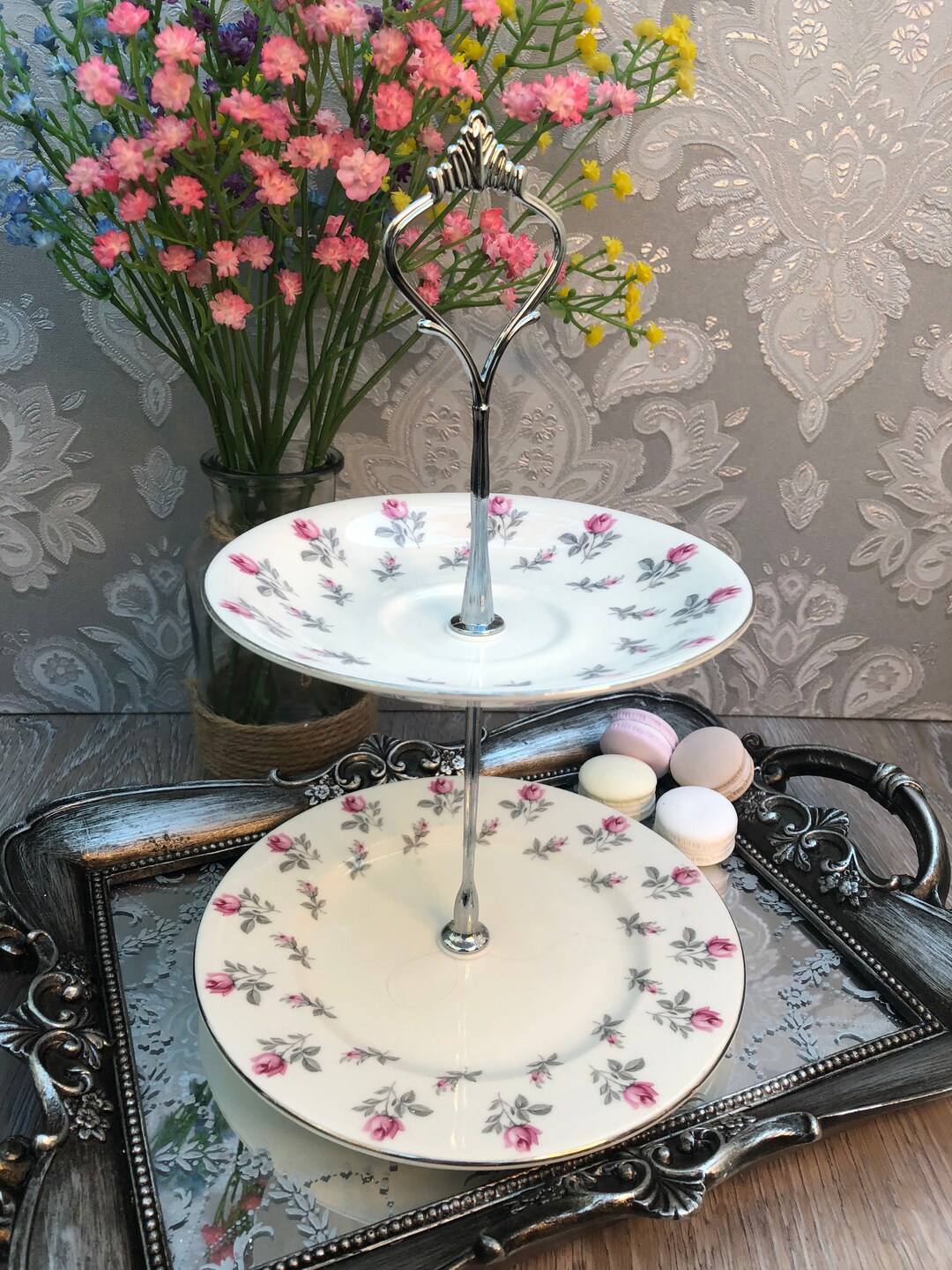 Vintage Jewellery Stand, Trinket Dish, Jewellery Storage, Loose Change ...