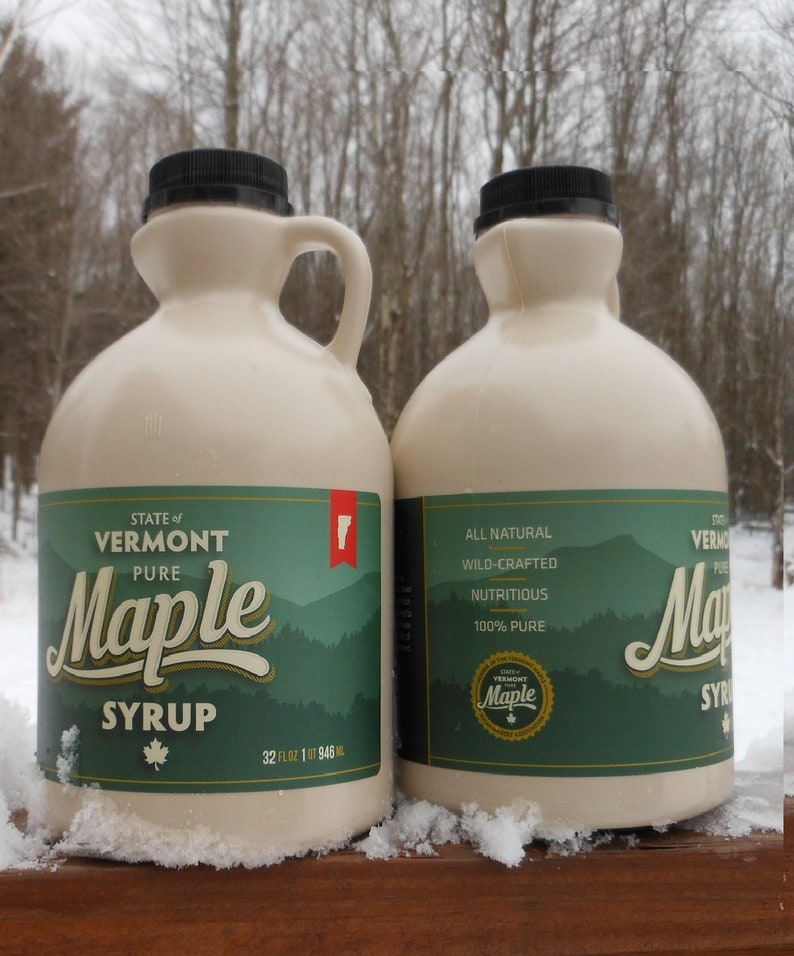 Pure Vermont Maple Syrup-quart-2025 - Etsy