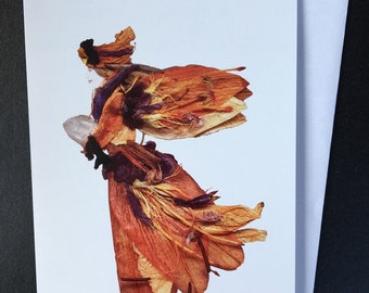 Faeries From Flowers Art by Zella 5X7 Fairy Note Cards With - Etsy