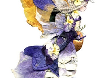 Faeries From Flowers Art by Zella 5X7 Fairy Note Cards With | Etsy