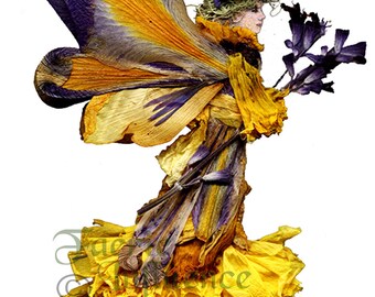 Faeries From Flowers Art by Zella 5X7 Fairy Note Cards With - Etsy