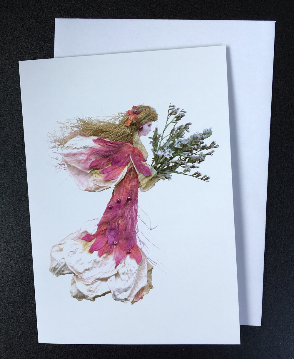 Faeries From Flowers, Art by Zella, 5X7 Fairy Note Cards With Envelopes ...