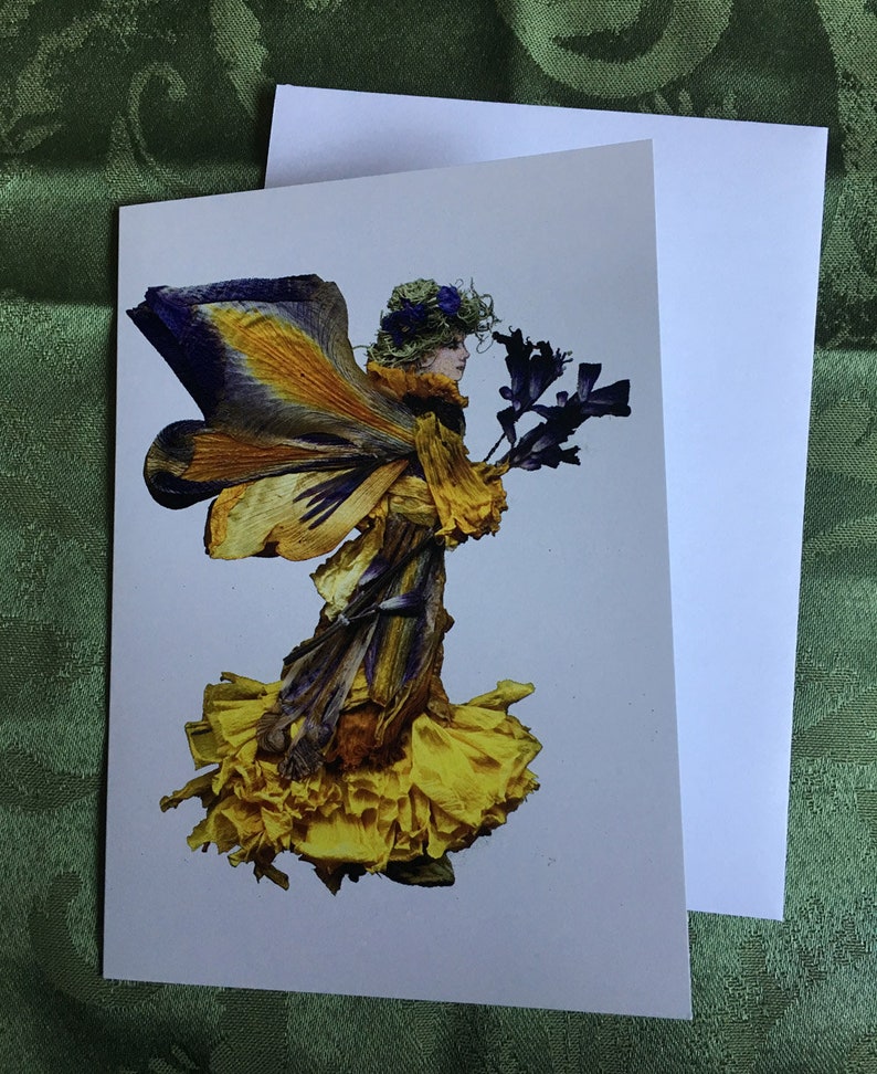 Faeries From Flowers, Art by Zella, 5X7 Fairy Note Cards With Envelopes ...
