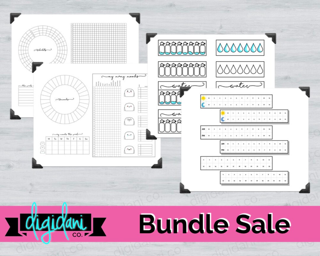 Bundle Sale - BULLET JOURNAL ESSENTIALS - Etsy