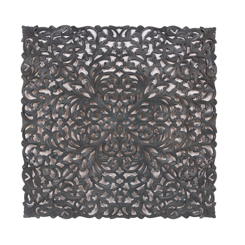 Kraft Mistry Wooden Wall Carving Décor Headboard Panel Deja - Etsy