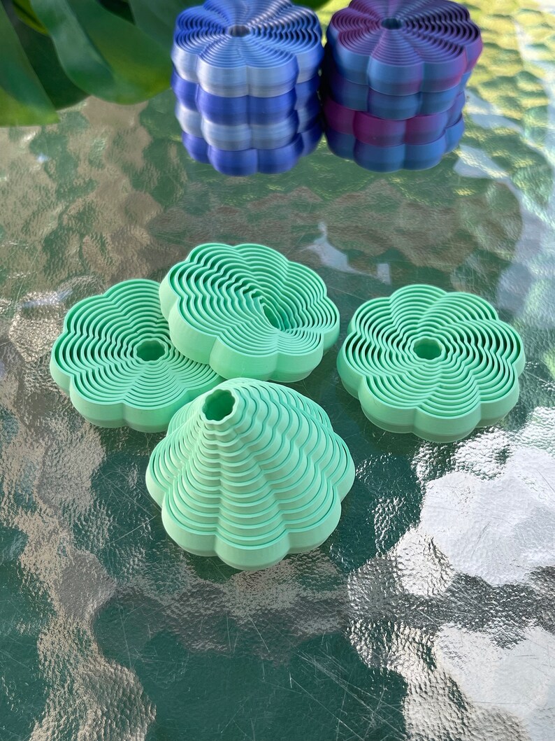 Mini 3D Fidget Flowers, ADHD and Neurodivergent Stim Toy, Adult Fidget ...