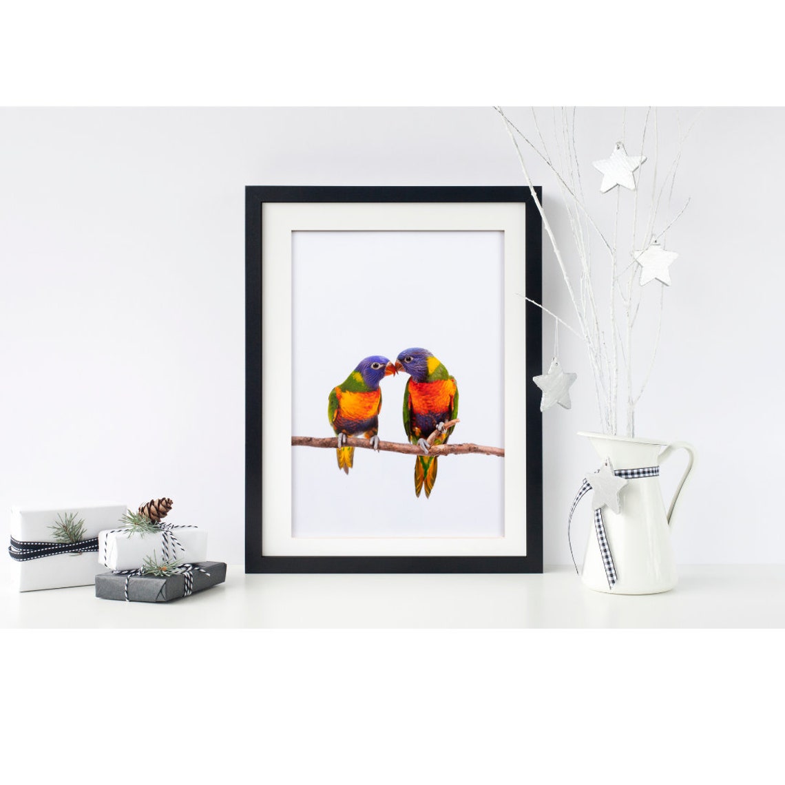 Rainbow Lorikeet Print, Australian Bird, Bird Print, Kids Wall Art ...