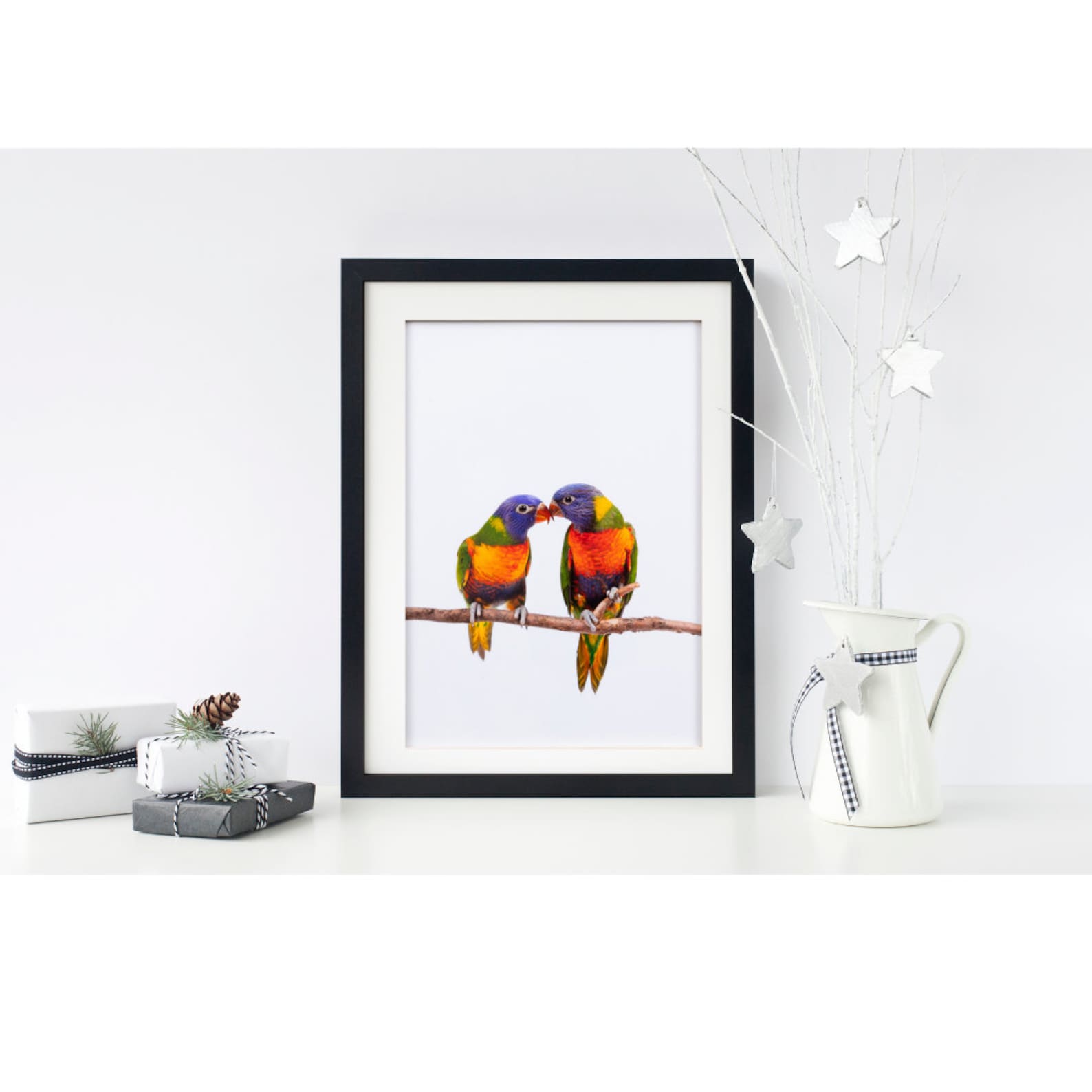 Rainbow Lorikeet Print Australian Bird Bird Print Kids Wall - Etsy ...