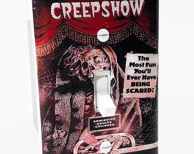 Creepshow Skeleton Light Switchplate Stephen King Horror - Etsy