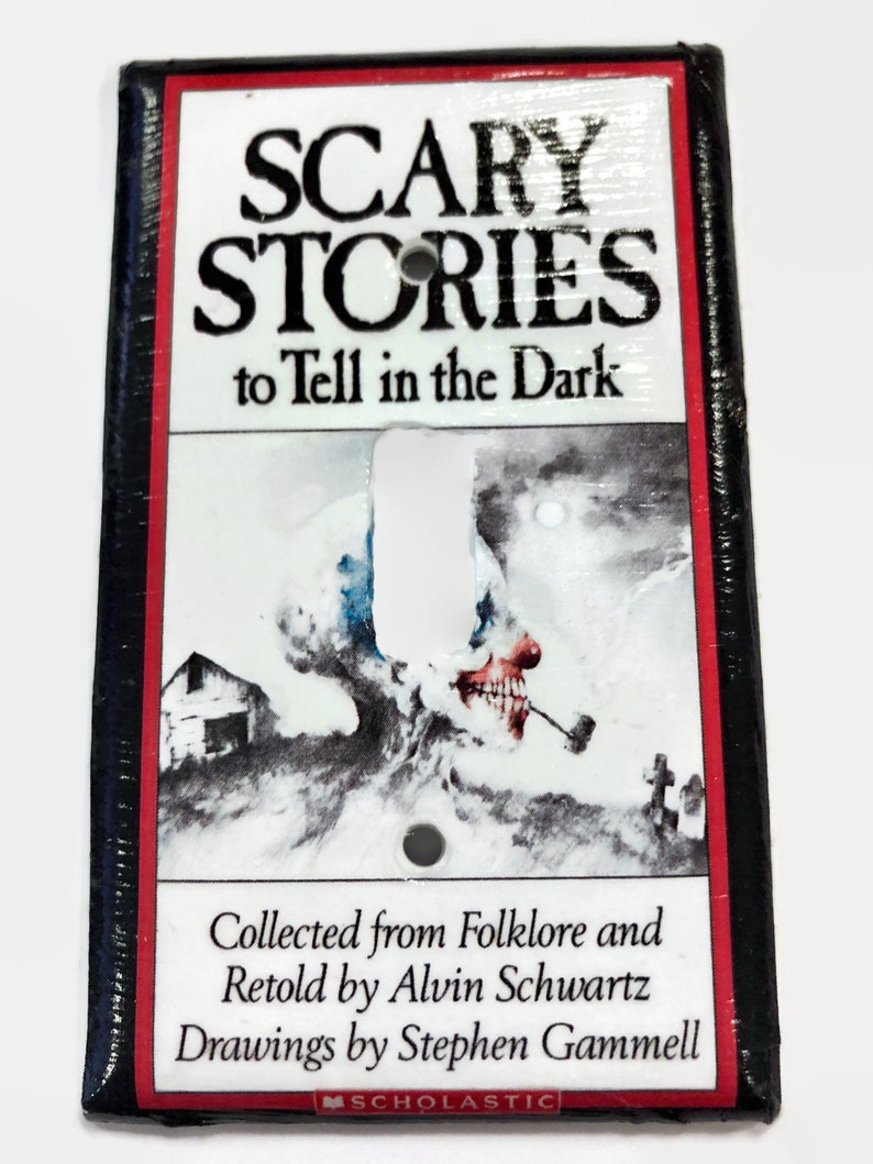 Scary Stories To Tell in the Dark Book Light Switchplate | Etsy