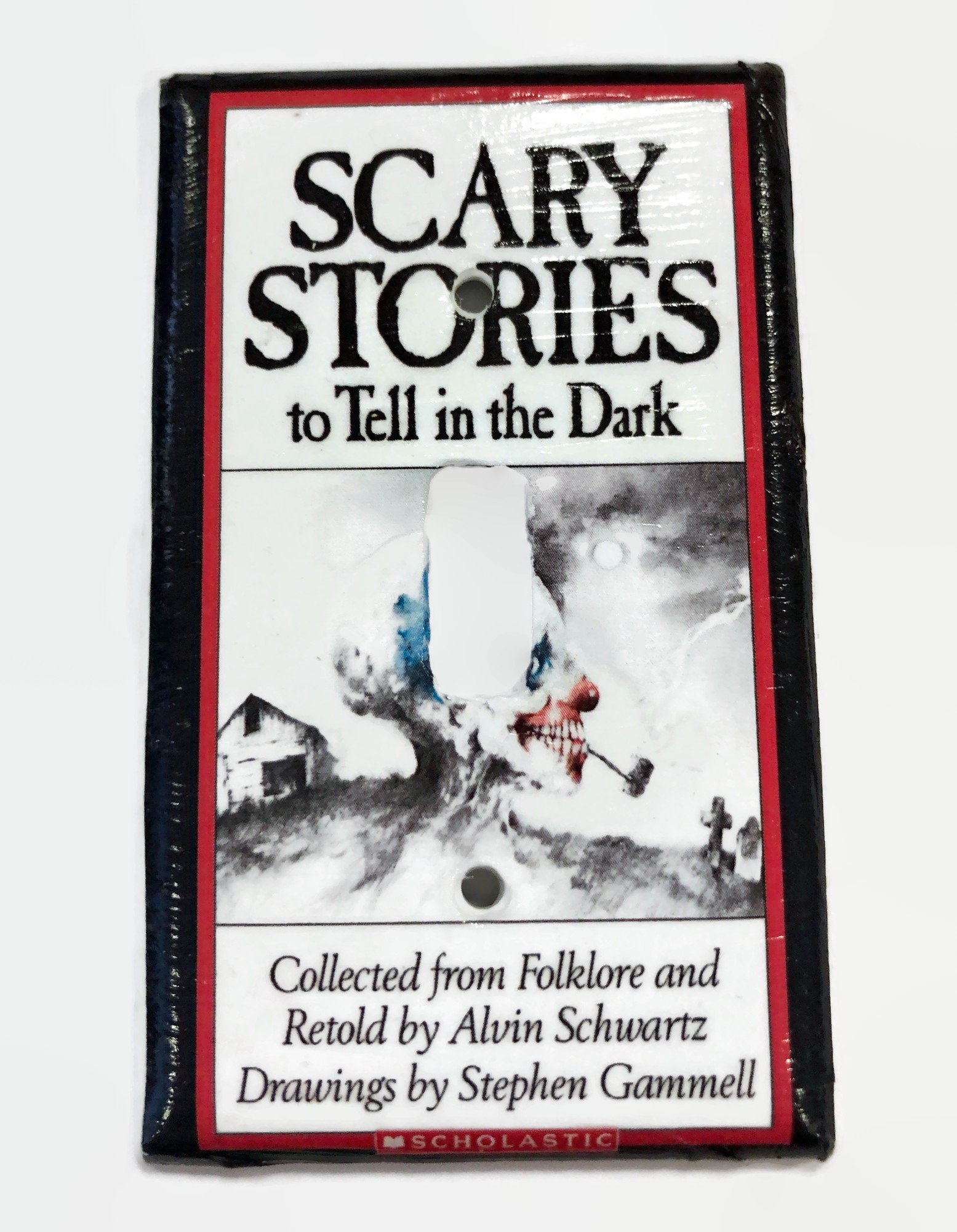 Scary Stories to Tell in the Dark Book Light Switchplate | Etsy