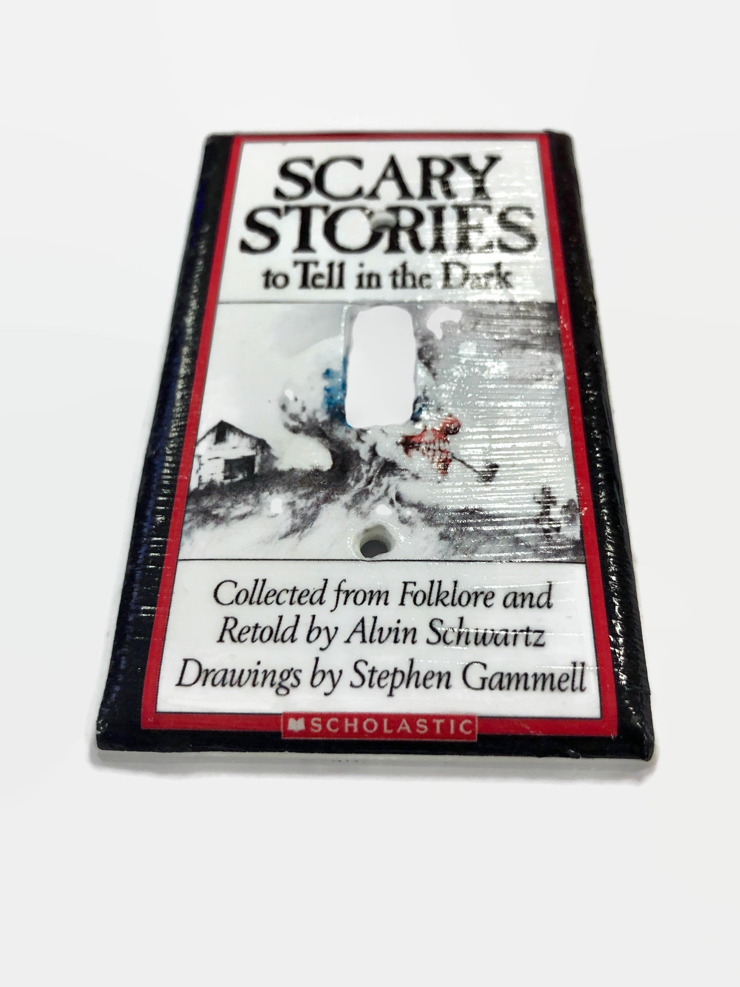 Scary Stories to Tell in the Dark Book Light Switchplate | Etsy