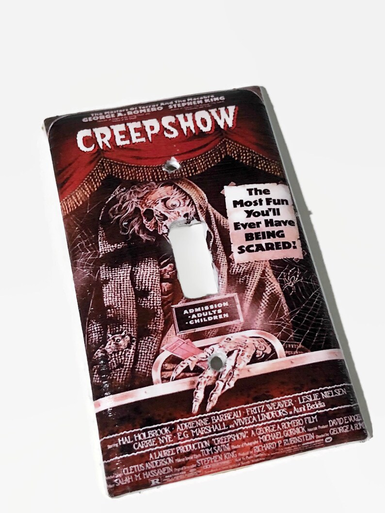 Creepshow Skeleton Light Switchplate Stephen King Horror - Etsy